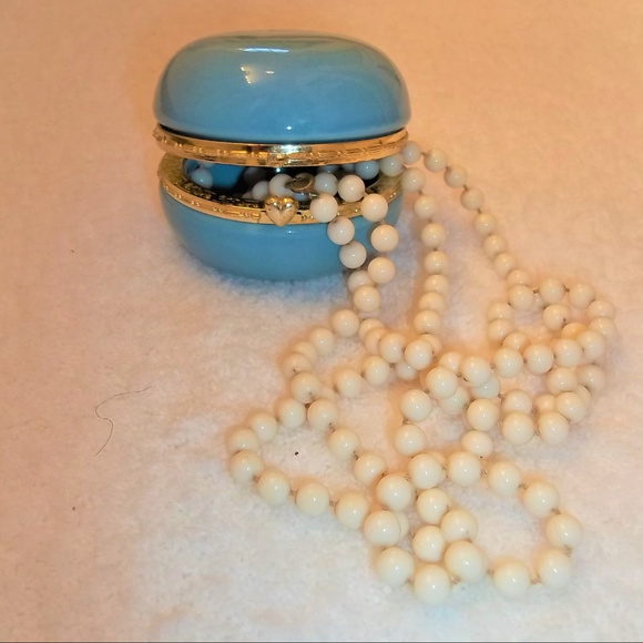 Unknown | Jewelry | Brand New Blue Macaron Small Jewelry Box | Poshmark